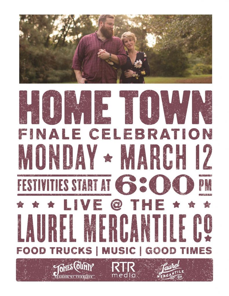Hometown HGTV - Erin and Ben Napier Show in Laurel MS